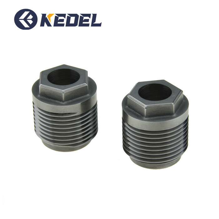 PDC Drill Bit Nozzle with External Hexagon and Corrosion Resistance